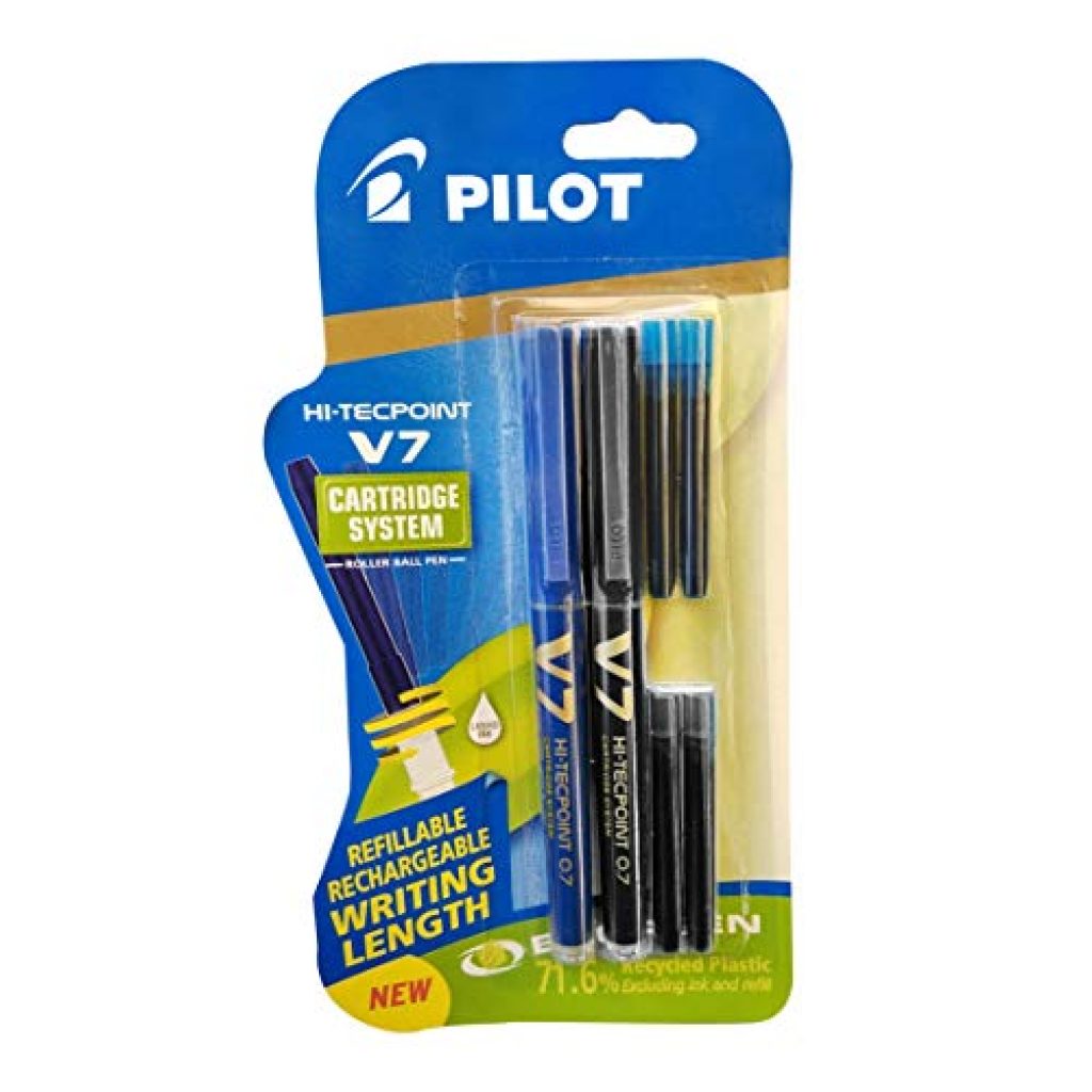 Trendy Gifts Pilot V7 Hi tecpoint Pen With Cartridge System Trendy Gifts Pilot V7 Hi tecpoint Pen With Cartridge System