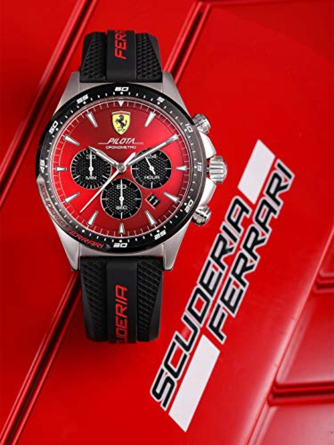 Scuderia Ferrari Analog Red Dial Men’s Watch – Find Cool Things to Buy ...